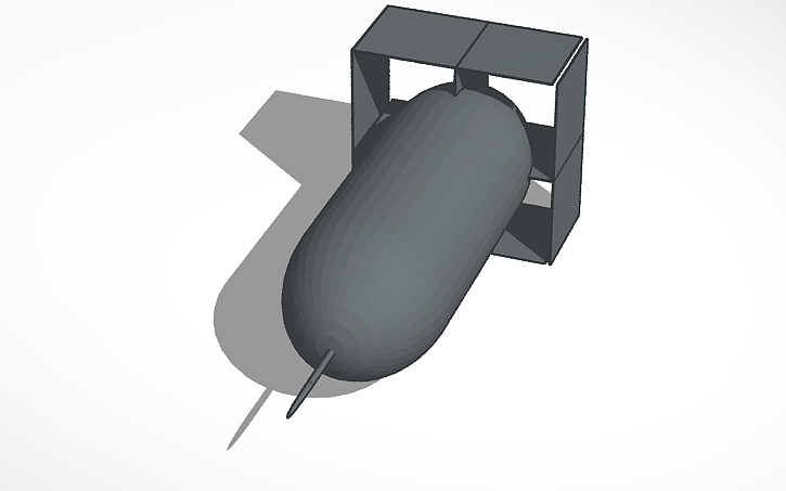 3D design nuke - Tinkercad