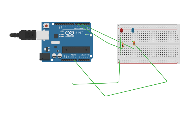 Circuit design arduino - Tinkercad