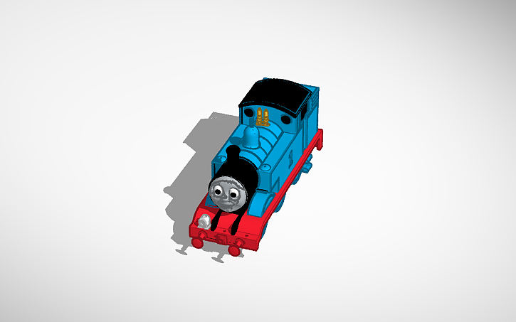 3D design H0 Scale Thomas Model - Tinkercad