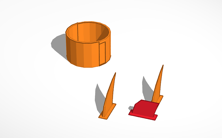 3D design Fin - Tinkercad
