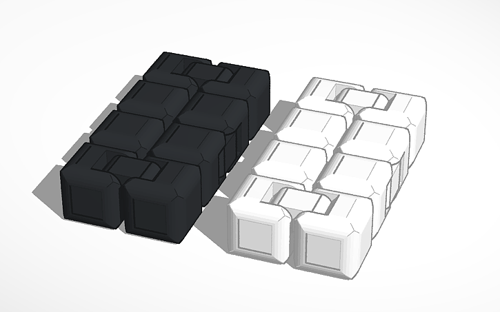 3D design Infinity Cubes - Tinkercad