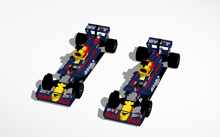3D design F1 2024 RB20 Red Bull Racing - Tinkercad