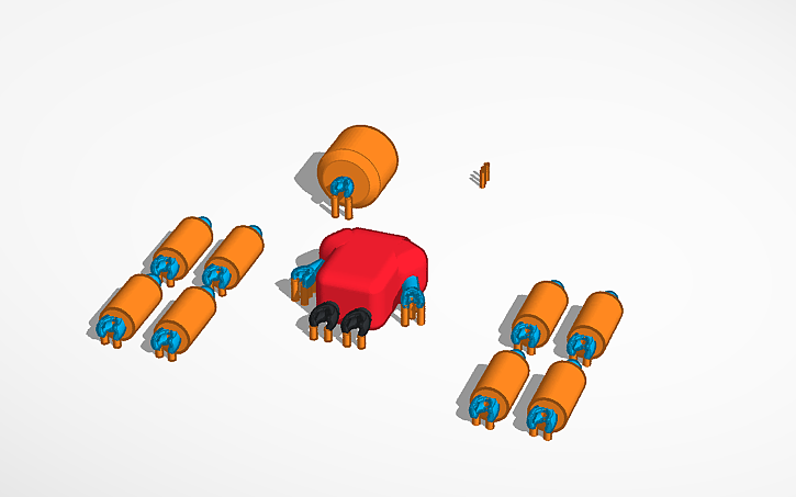 3D design Make a man kit - Tinkercad