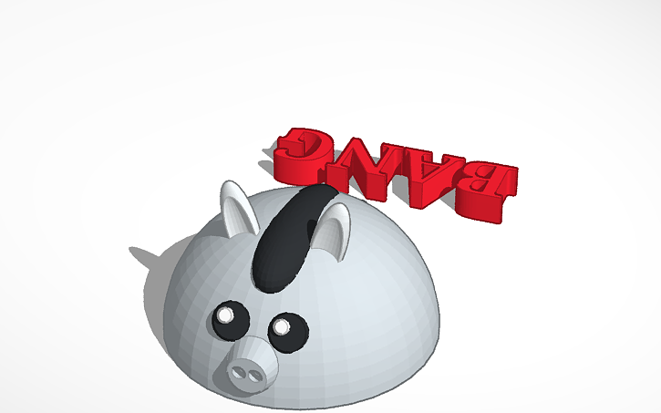 3D design Mope.io Donkey - Tinkercad