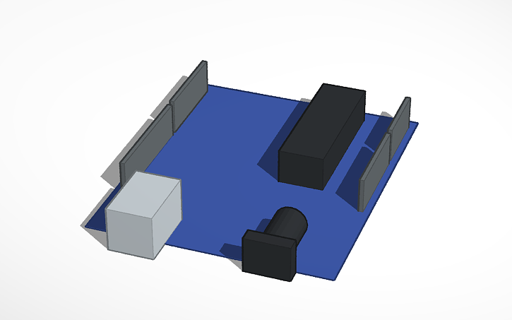 3d Design Arduino Uno R3 Tinkercad 7266