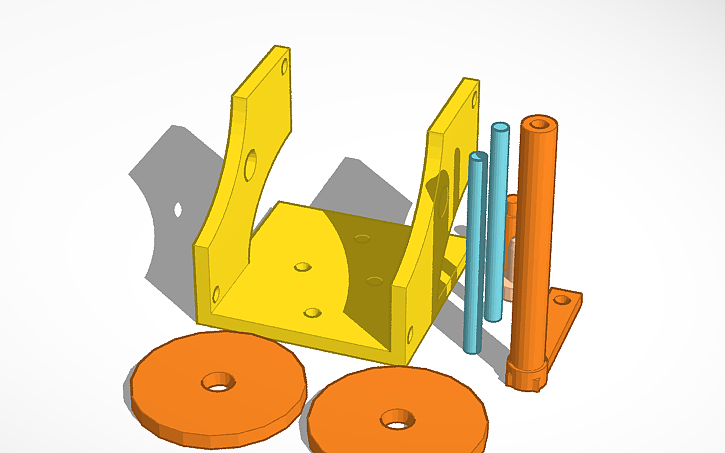 3D design Harpoon Reel - Tinkercad