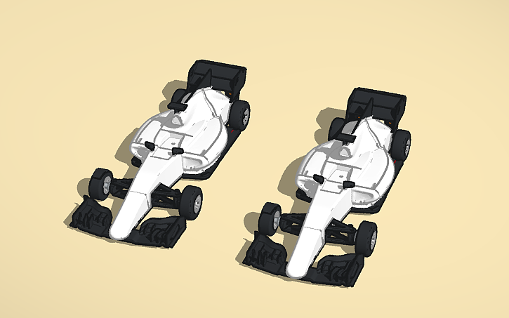 3D design F1 Car Sim Lab - Tinkercad