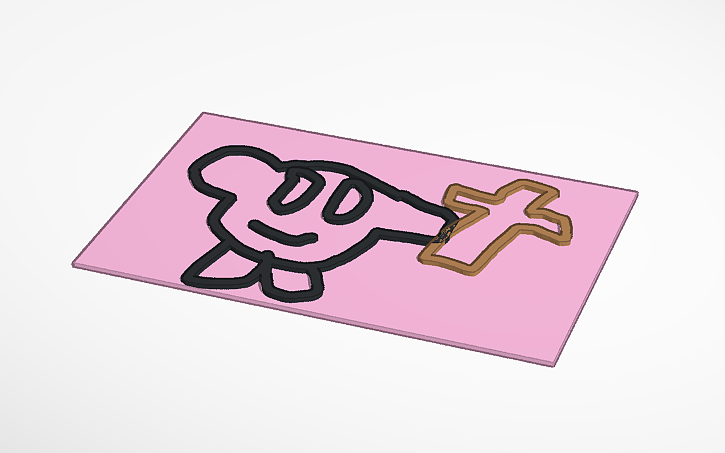 3D design Copy of The Kirbo Contest =^o.o^= - Tinkercad