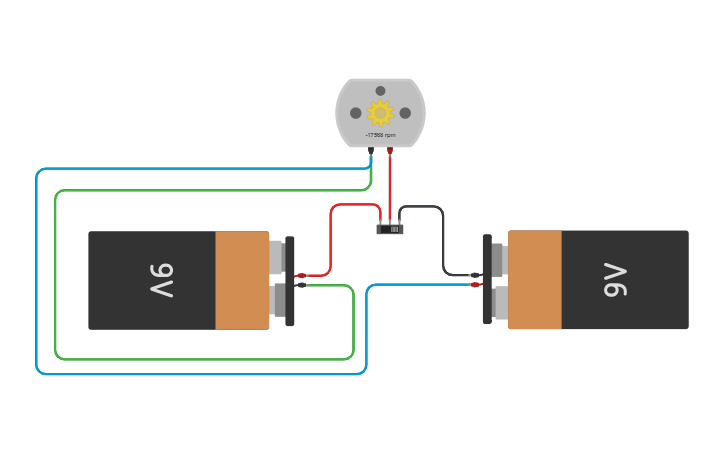 Circuit design Motor con dos direcciones - Tinkercad