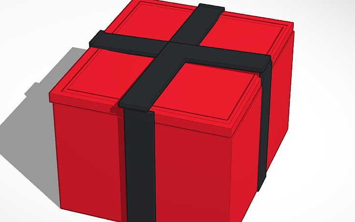 3D design kekszes doboz - Tinkercad