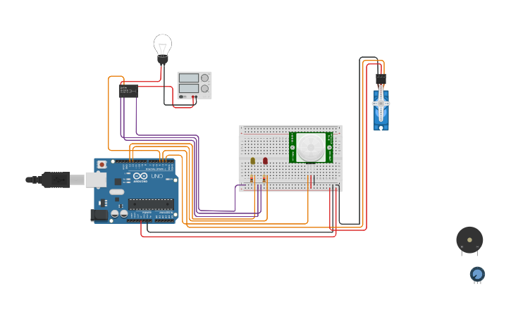 Circuit Design Tugas Kelompok Sistem Gerak Tinkercad