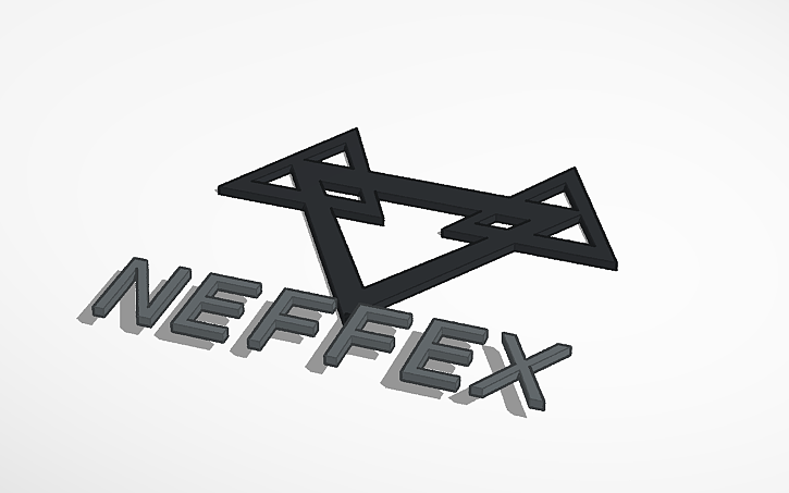 3D design neffex - Tinkercad