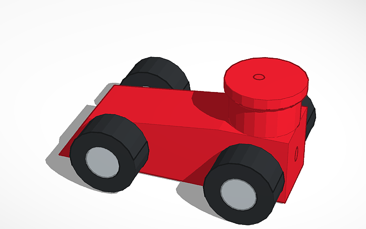 3D design Balloon Powered Car by Michael Nguyen - Tinkercad