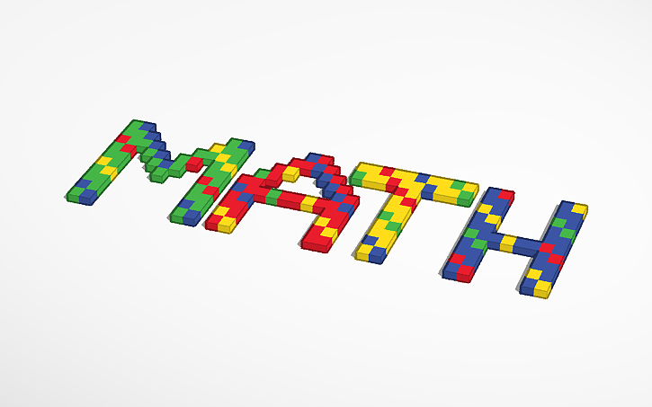 3D design MATH!! - Tinkercad
