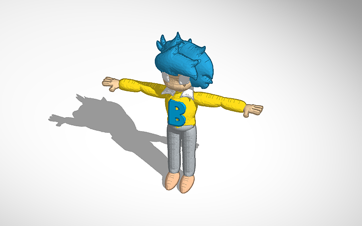 3D design FNF Bob - Tinkercad