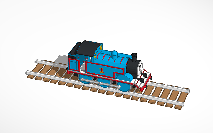 3D design OLD Pilot Thomas The Tank Engine - Tinkercad