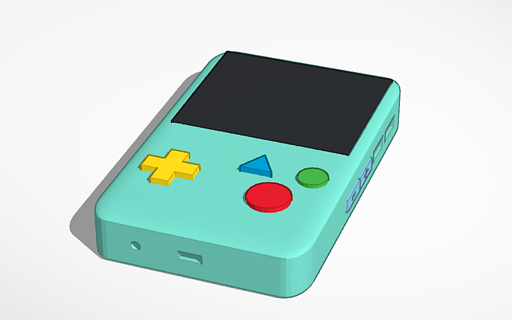 3D design BMO Game Console Prototype - Tinkercad