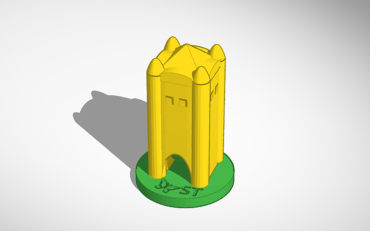 3D design SCJT 240528_Tower - Tinkercad