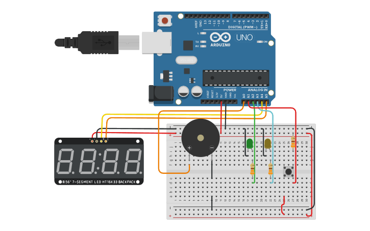 Circuit design Lab 4 Task A - Tinkercad