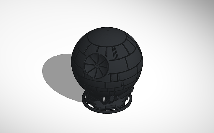 3D design Death Star - Tinkercad