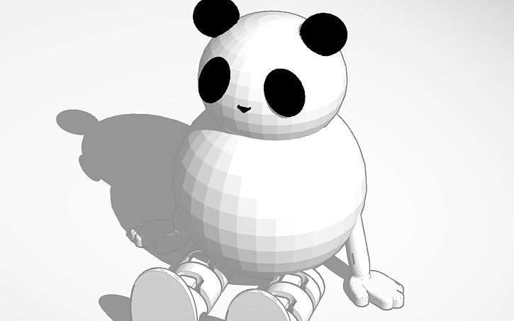 3D design for: 9 red pandas - Tinkercad