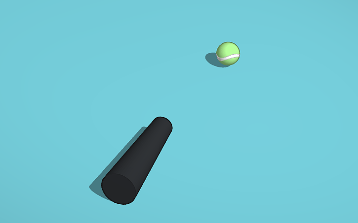 3D design base ball - Tinkercad