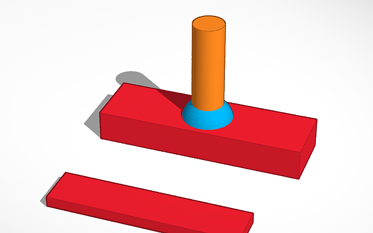 3D design stamp - Tinkercad