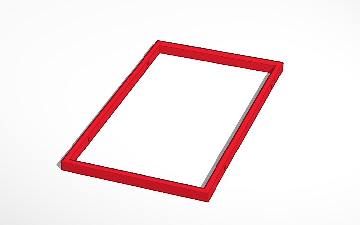 3D design Rc Frame - Tinkercad