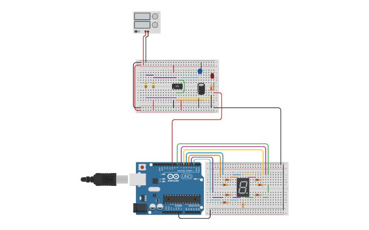 Circuit design MICRO 3 - Tinkercad