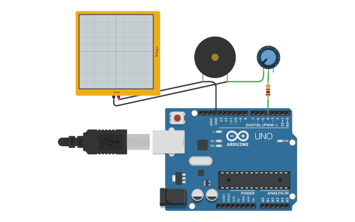 Circuit design Super Mario - Tinkercad