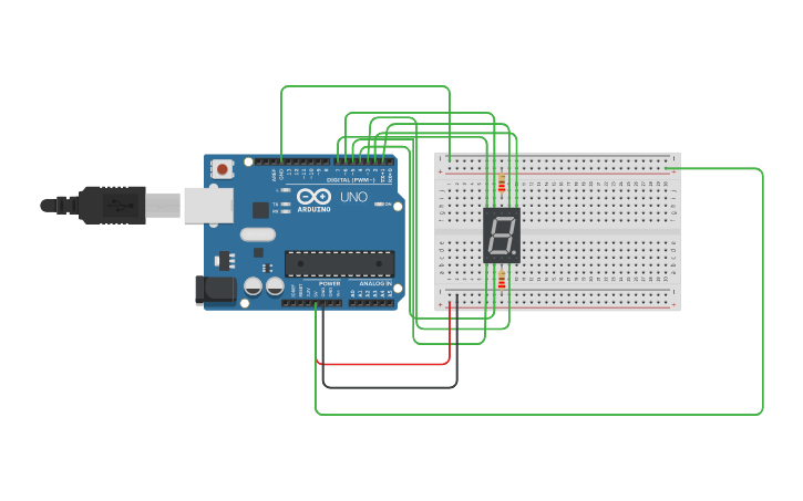 Circuit design SHOT CLOCK 2.0 - Tinkercad