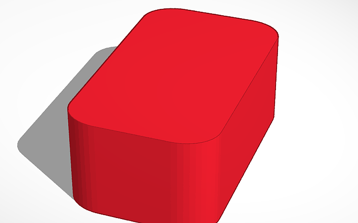 3D design Fillet - Tinkercad