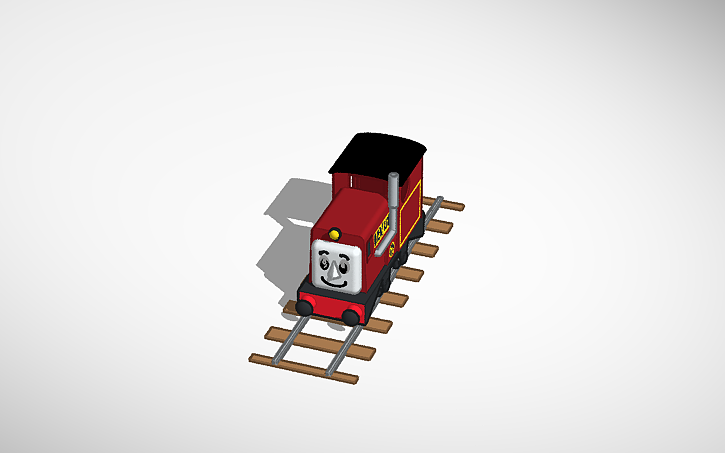 3D design OC #4 Jamie The Hard-Working Little Diesel. - Tinkercad
