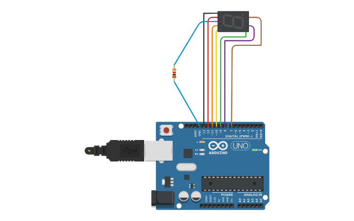 Circuit design ASSIGNMENT 2 PART-2 - Tinkercad