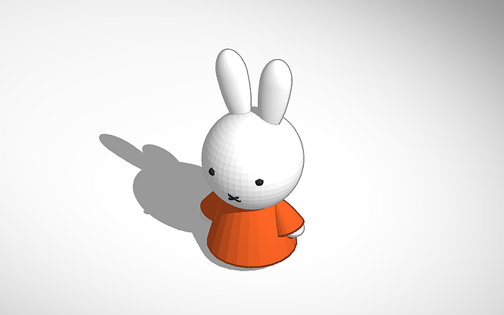 3D design miffy-충도0926 (MY C) - Tinkercad