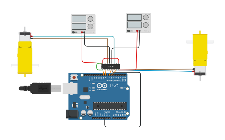Circuit design Circuit design - Tinkercad