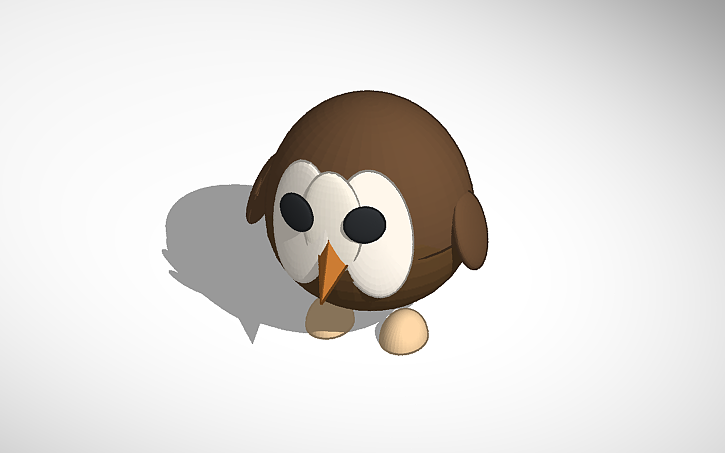 3D design Adopt Me Owl Pet - Tinkercad