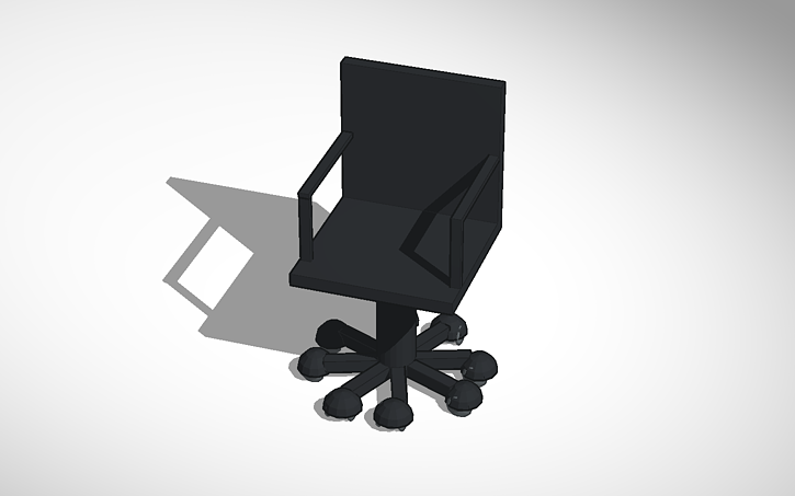 3D design chair - Tinkercad