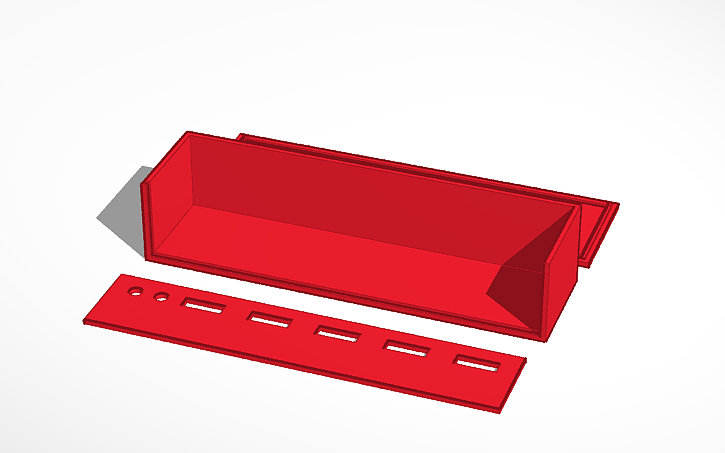 3D design USB Hub - Tinkercad