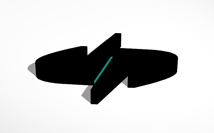3D design Dude Perfect Logo - Tinkercad