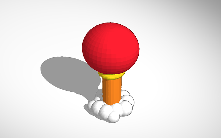 3D design explosion - Tinkercad