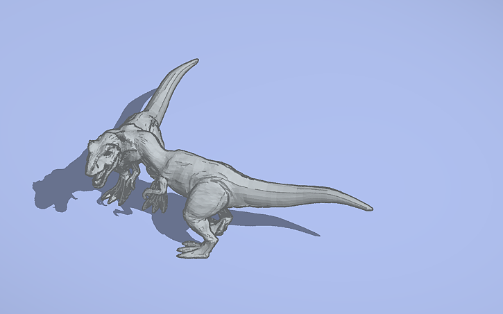 3D design Copy of T-REX - Tinkercad