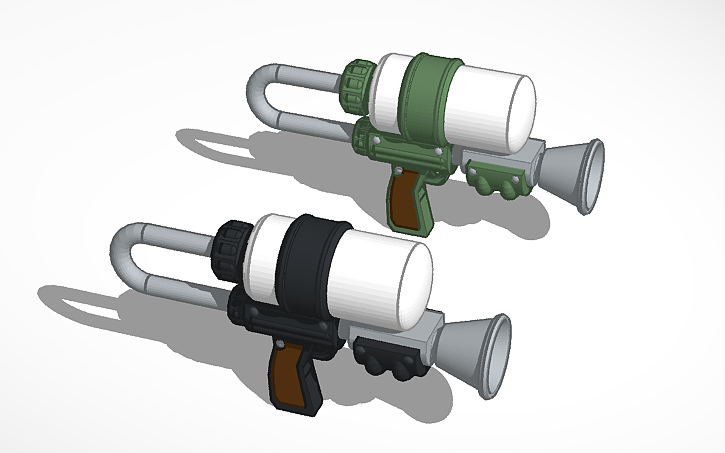 3D design Splatoon Octoshot - Tinkercad