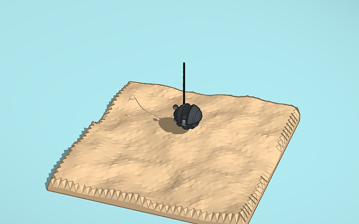 3D design Darth Maul's probe droid - Tinkercad
