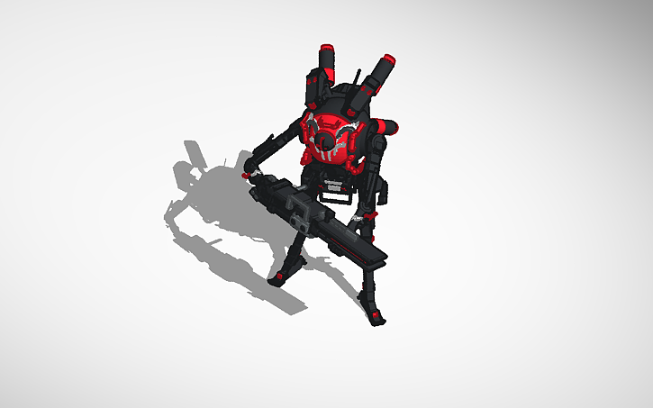 3D design VIPER (Titanfall 2) - Tinkercad
