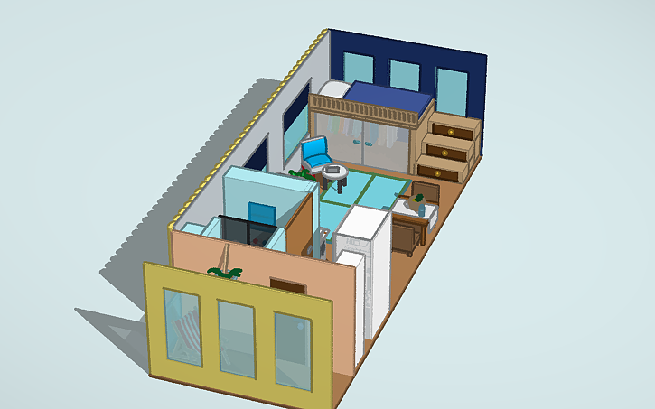 3D design Copy of Interior Design Challenge GNIEWKO - Tinkercad