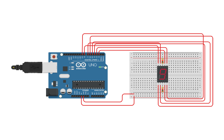 Circuit design sta ana practice 2 - Tinkercad