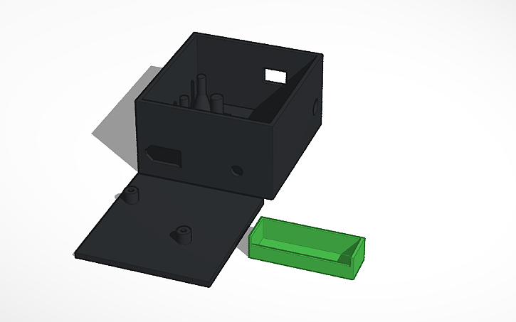 3D design LED Controller Case - Tinkercad