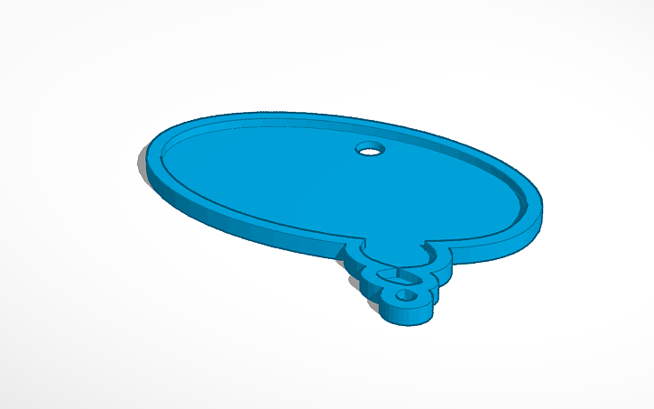 3D design Thought - Tinkercad