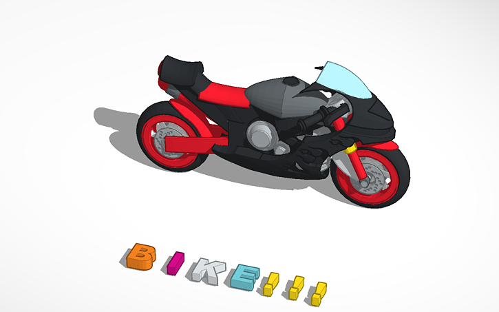 3D design bike!!!!! - Tinkercad